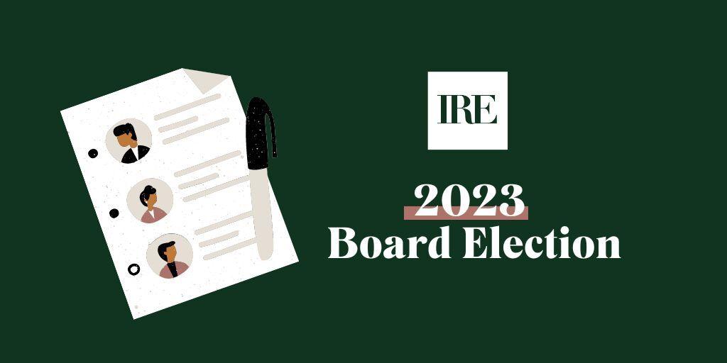 IRE Board elects officers for 2023-24