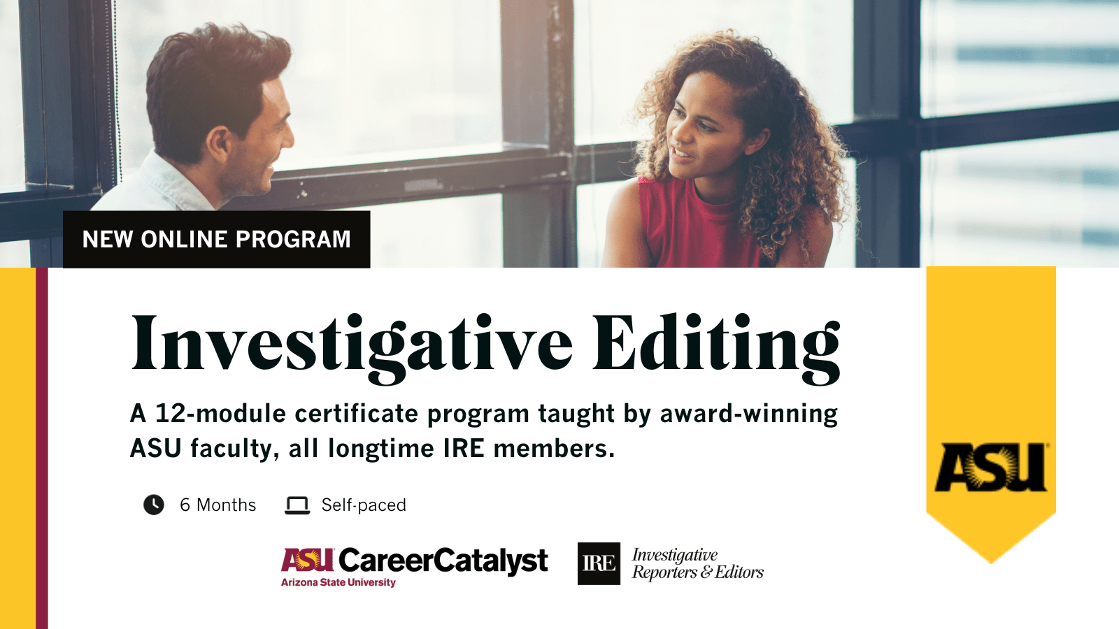 IRE and ASU launch joint certificate program for editors ... IRE and ASU launch joint certificate program for editors ...